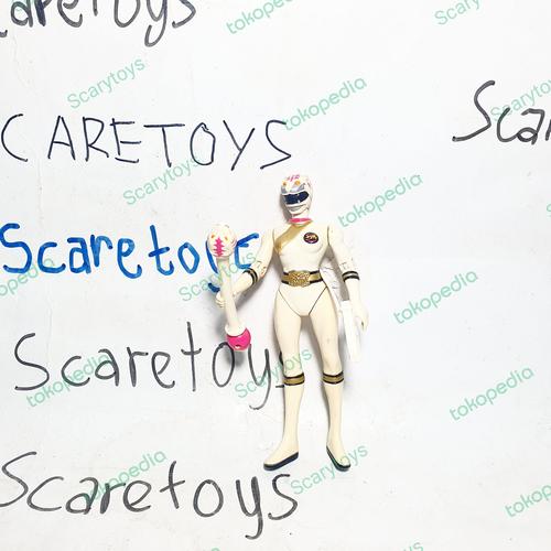 Jual Power Rangers wild force white ranger Sentai gaoranger gao tiger ...