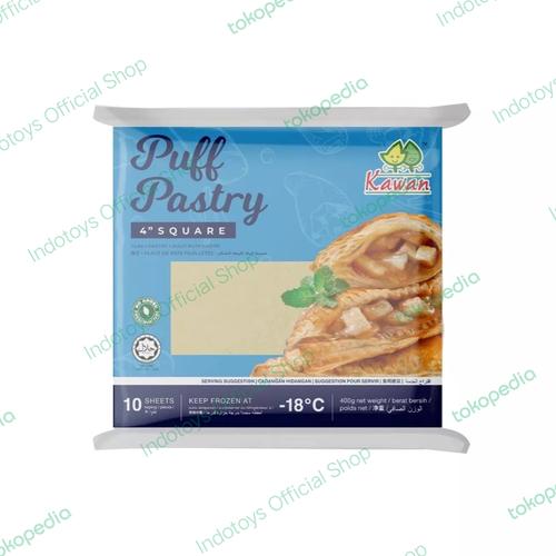Jual Kawan Puff Pastry Square 4 Inch 400g Kulit Pastry Frozen Pastry ...