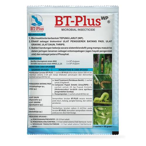 Jual BT PLUS 50gr - Bio Insektisida - Kota Bogor - Tani Sodali | Tokopedia