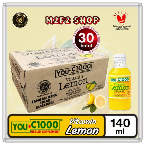 Jual YOU C1000 | C 1000 Vitamin Lemon Botol Beling - 140 ml (Harga Karton) - Jakarta Pusat ...