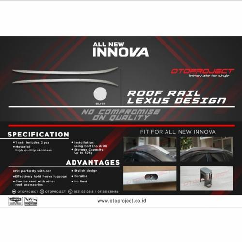Jual Roofrail Toyota Innova Reborn - Jakarta Selatan - Just Speed ...