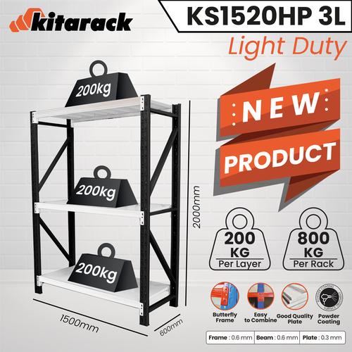 Jual KITARACK KS1520HP Starter Rack Gudang Light Duty Panjang 1,5 Meter ...
