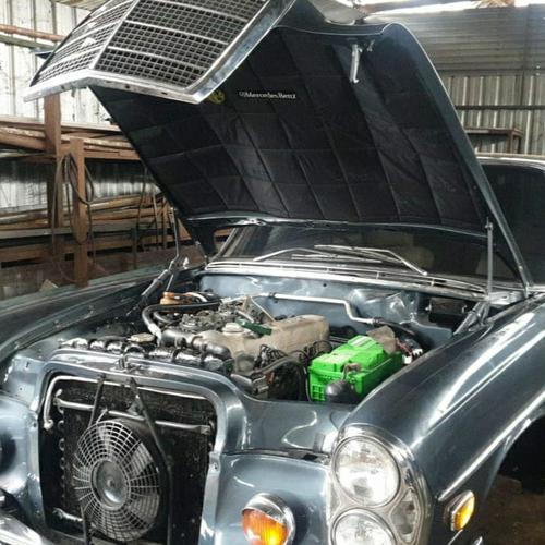 Jual Ekslusive hitam ceramic peredam kap mesin Mercy Kebo thn 1972 ...