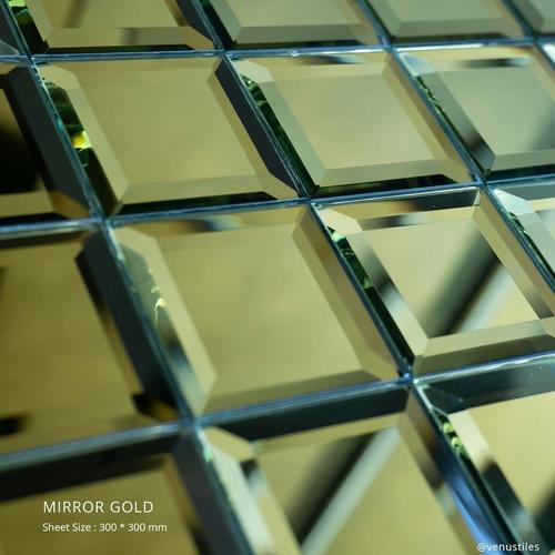 Jual Keramik Dinding Hias - Mozaik Venus Mirror Gold - Kota Depok ...