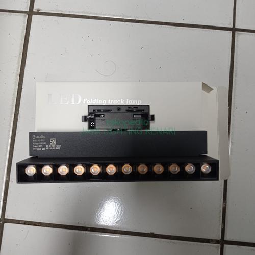 Jual Lampu Track Rell Lipat 10W 20W Lampu Sorot Track Light Hitam - 10W ...