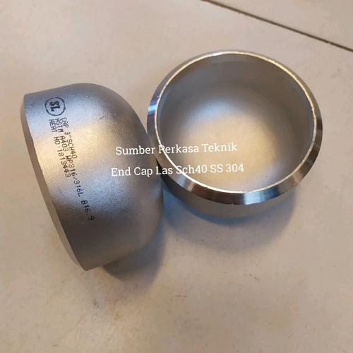 Jual End Cap Sch40 Stainless SS 304 L 2" inch / DN 50 - Jakarta Barat ...