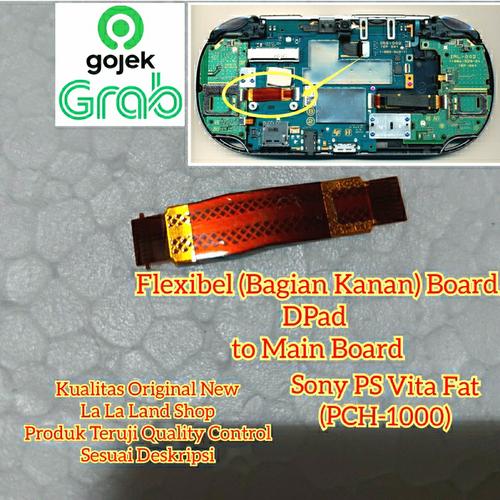 Jual Flexibel Board DPad Bagian Kanan to Main Board PS Vita Fat PCH ...