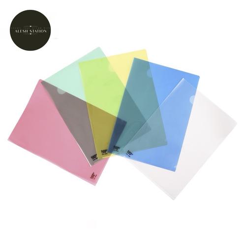 Jual Map L folder one A4 (12 Pcs) / Map Bening plastik / Clear Sleev ...