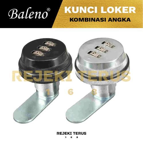 Promo Kunci Loker Kombinasi Pin 3 Digit Angka Kode Lemari Laci 01 ...