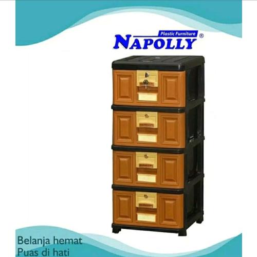 Jual LEMARI PLASTIK / RAK PLASTIK SERBAGUNA / EXCEL / LACI PLASTIK 4 ...