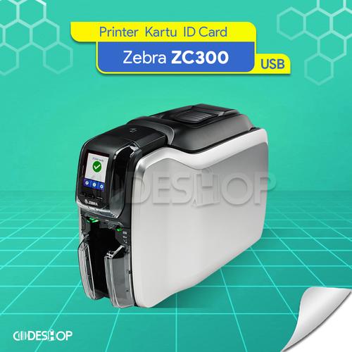 Jual Zebra ZC300 Printer Cetak Kartu Pelajar Mahasiswa ID Card Karyawan - Kota Medan - CODESHOP ...