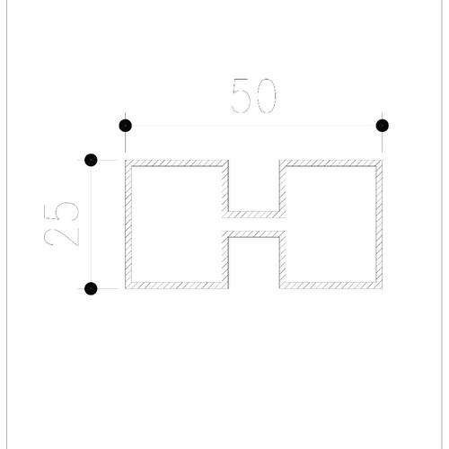 Jual Profil Tiang Kusen Tengah Stainless Steel Grade 304 - Mirror ...
