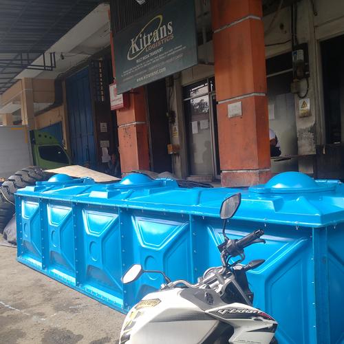 Jual tangki air panel FRP 5000liter (5m³)/rooftank/toren air kotak ...