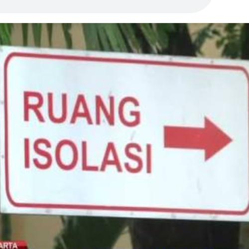Jual akrilik sign board display tanda rambu ruang isolasi arah - Kota ...