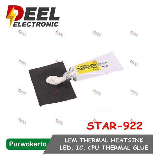 Jual LEM THERMAL HEATSINK PLASTER STARS 922 THERMAL GLUE PLASTER ADHESIVE - Kab. Banyumas - DEEL ...