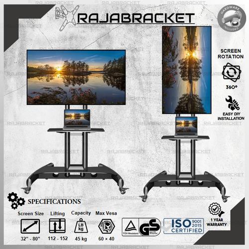 Promo Standing Bracket TV LED 32 40 43 50 55 60 65 70 75 80 Inch ...
