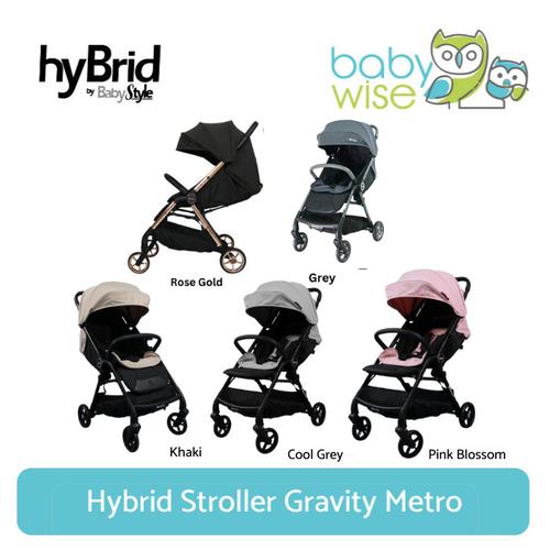 Jual Hybrid Stroller Gravity Metro - Khaki - Kota Tangerang Selatan ...