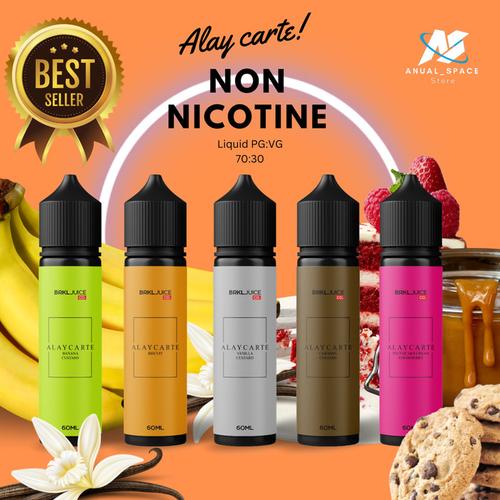 Jual Paket liquid freebased 60ml Alaycarte lengkap bukan botol botol ...