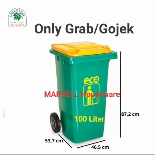 Jual TEMPAT SAMPAH RODA 100 liter BESAR/TONG SAMPAH + RODA TEBAL & KUAT ...