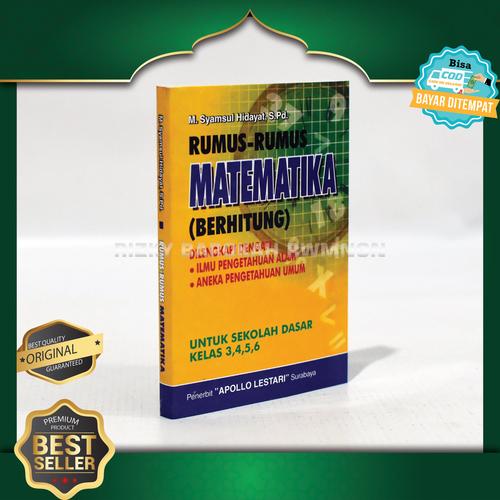 Jual Buku Rumus Rumus Matematika Sd Kelas 3,4,5,6 Kurikulum Terbaru ...
