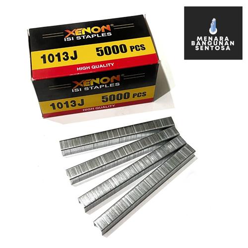 Jual Isi Staples Tembak Xenon 1013J - Refill Staple Gun Nailer Paku U ...
