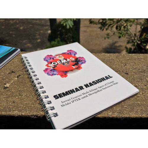 Jual Cetak Block Note A6 25 Lbr Custom Cover Jilid Spiral Watermark ...