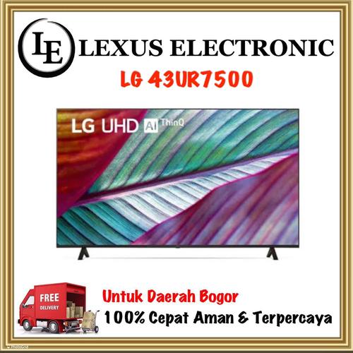 Promo LG LED SMART TV 4K 43 INCH | 43UR7500 | UR7500 | UHD 4K Cicil 0% ...