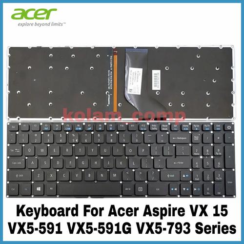 Jual Keyboard For Acer Aspire VX 15 VX5-591 VX5-591G VX5-793 Series ...