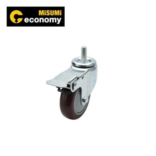 Jual Caster / Roda Troli Nylon Tipe Swivel dengan Stopper Screw-in - C ...