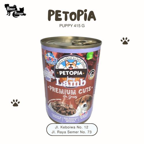 Jual Petopia Puppy 415 g / Makanan Kaleng Puppy / Makanan Anak Anjing ...