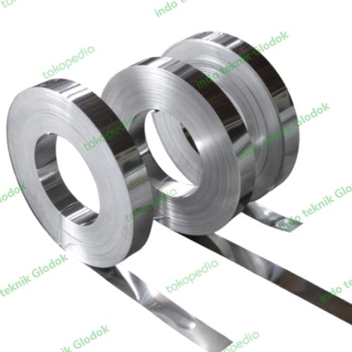 Jual list plat stainless ukuran 0,2mm×20mm×500mm (stok berjalan ...