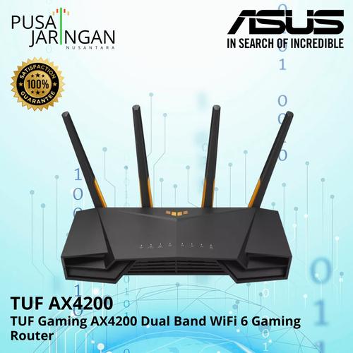 Jual ASUS TUF-AX4200 TUF Gaming AX4200 Dual Band WiFi 6 Gaming Router ...