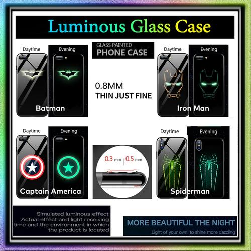 Jual iPhone XS MAX / iPhone XR / iPhone XS LUMINOUS CASE Glow In The ...