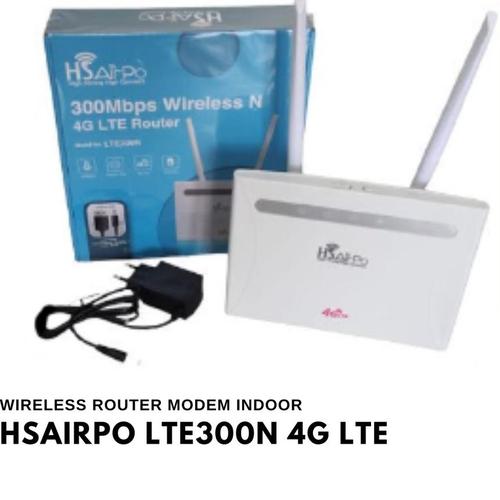 Jual Modem 4G LTE HSAirpo LTE300N Wireless N Router Modem 300Mbps Modem ...