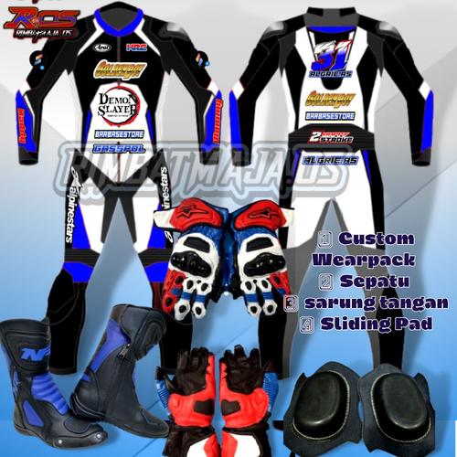 Jual WEARPACK ROAD RACE CUSTOM BALAP FULL SET DESIGN BEBAS DEWASA DAN ...