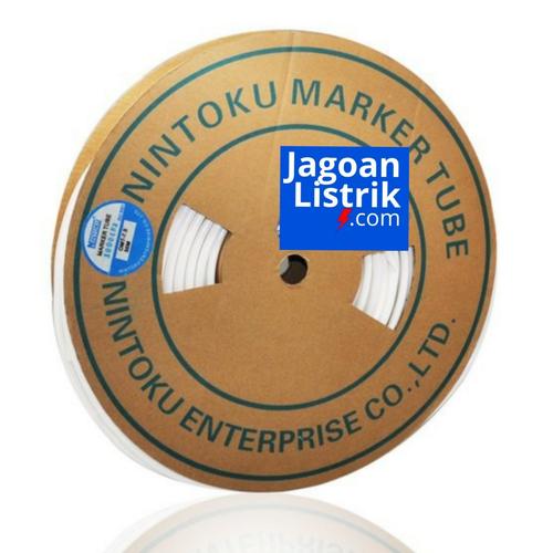 Jual Marker Tube Nintoku 8mm, OMT 8.0 mm 1 Roll 50 meter Kabel Marker ...
