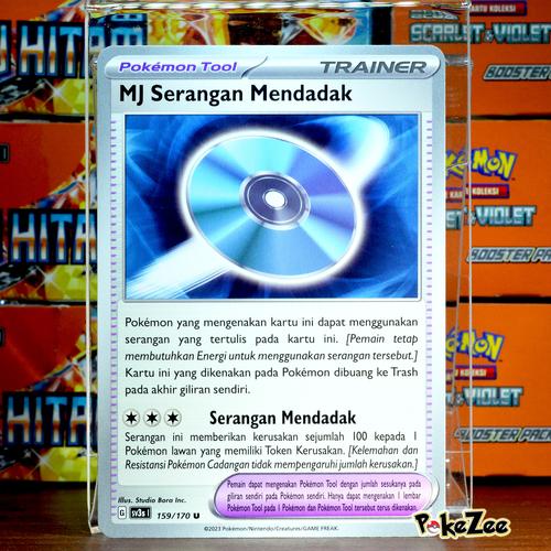 Jual MJ Serangan Mendadak - Kartu Staple Trainer Pokemon TCG Indonesia ...