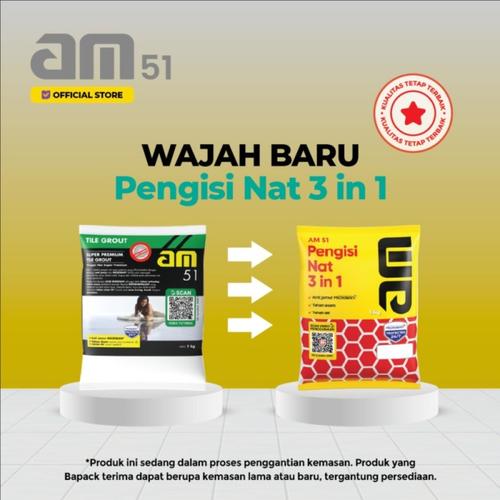 Jual Semen Celah Keramik / Mosaic - Semen Nat AM 51 Black ( 112 S ) UK ...