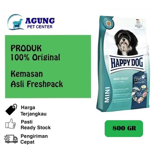 Jual Happy Dog Mini Fit & Vital Adult 800gr - Promo Price - Kota ...