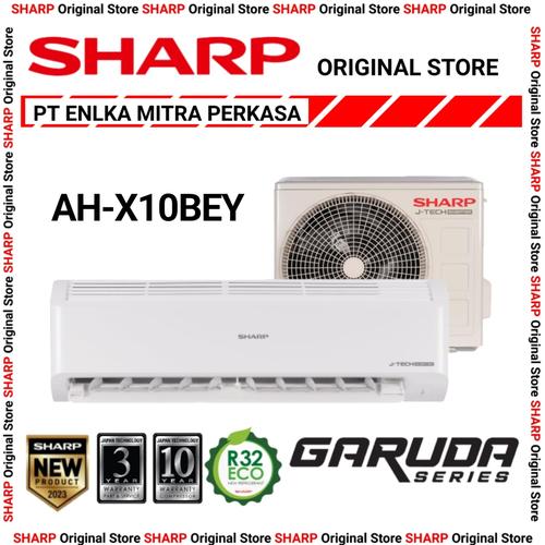 Jual AC SHARP 1PK AH - X10BEY GARUDA SERIES INVERTER + PASANG INSTALASI ...
