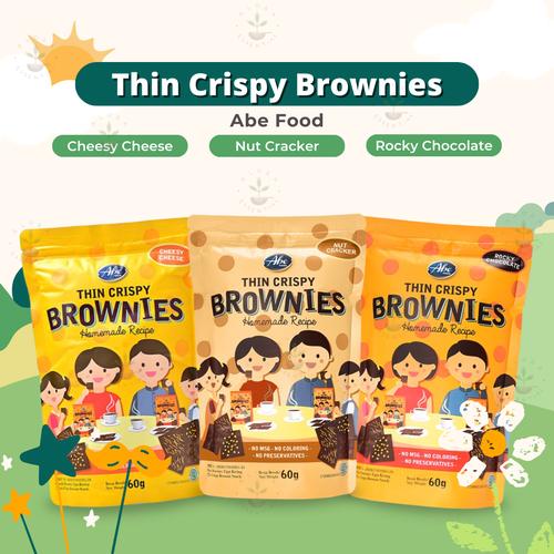 Promo Abe Food Thin Crispy Brownies 60gr - Snack Bayi - Cemilan Anak ...