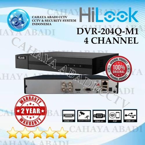 Jual DVR Hilook 4 Channel DVR-204Q-M1 DVR Turbo HD 4CH Motion detection - Jakarta Barat - Cahaya ...