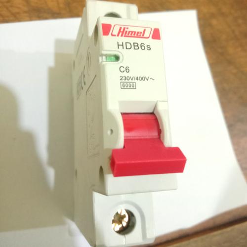 Jual MCB HIMEL HDB6SN 1P / 1 POLE 4A - 40A 6kA With Indicator - 16A - Kab. Tangerang ...