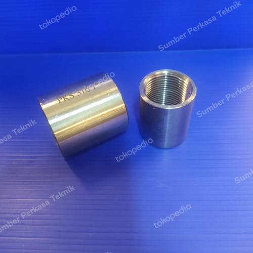 Jual Socket Stainless SS316 Class 150 Drat 21/2" inch ( Coupler Drat ...