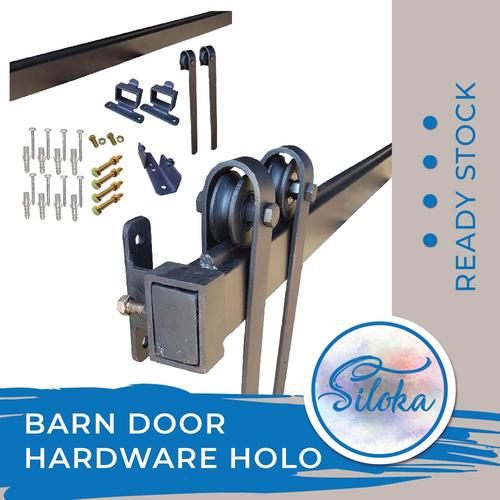 Jual Sliding Barn Door Hardware, Besi Rel Pintu Geser Holo Panjang 180 ...