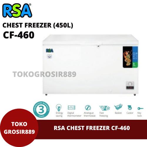Jual GEA/GETRA/RSA CF-460 (450LITER) CHEST FREEZER RSA - Kab. Tangerang ...