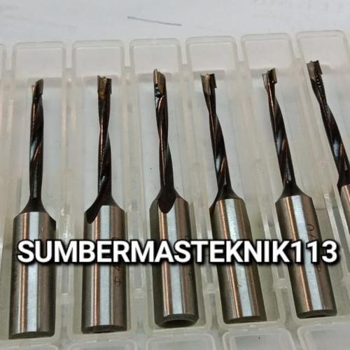 Jual MATA BOR KAYU DOWEL DRILL TCT 8MM RH TCT DOWER DRILL 8MM PUTARAN ...