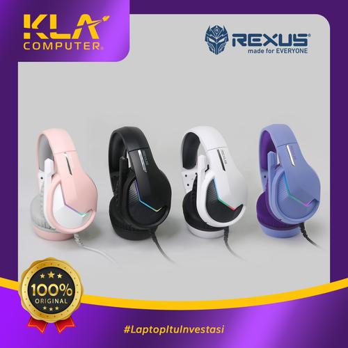 Jual Rexus Vonix F80 RGB Gaming Headset - Hitam - Kota Semarang - KLA ...