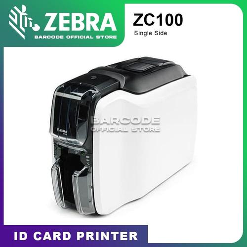Promo ID Card Printer Kartu Zebra ZC100 | ZC-100 | Pengganti ZXP Series 3 - Zebra ZC300 Cicil 0% ...