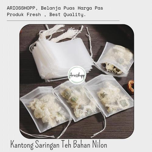Jual Reusable Tea Bag / Kantong Saringan Teh Nilon isi 50pcs - Jakarta ...